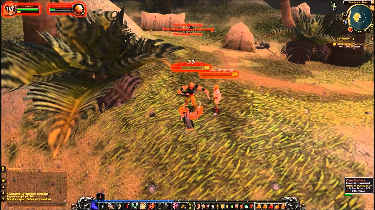 Defias in Dustwallow? Quest - World of Warcraft - YouTube