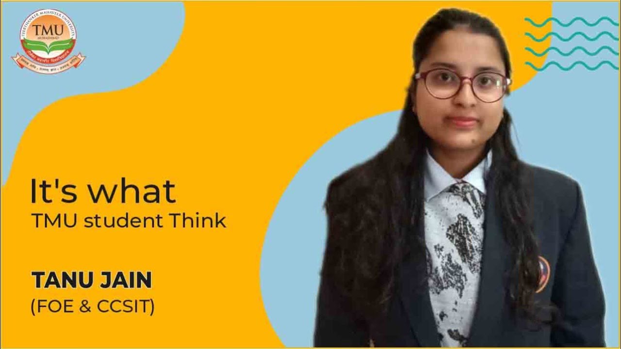 It's what TMU student's Think - Tanu Jain (FOE & CCSIT) - YouTube