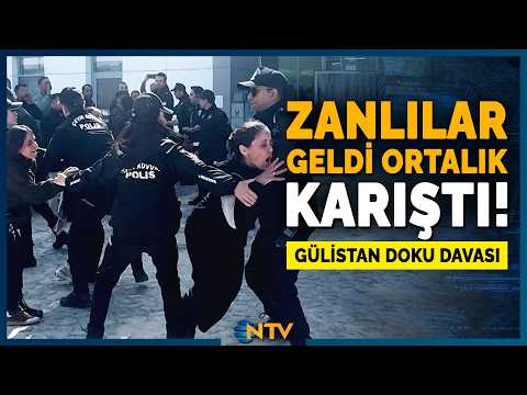 Gülistan Doku Davasında Zanlılar Getirildi, Adliye Önü Karıştı! | NTV
