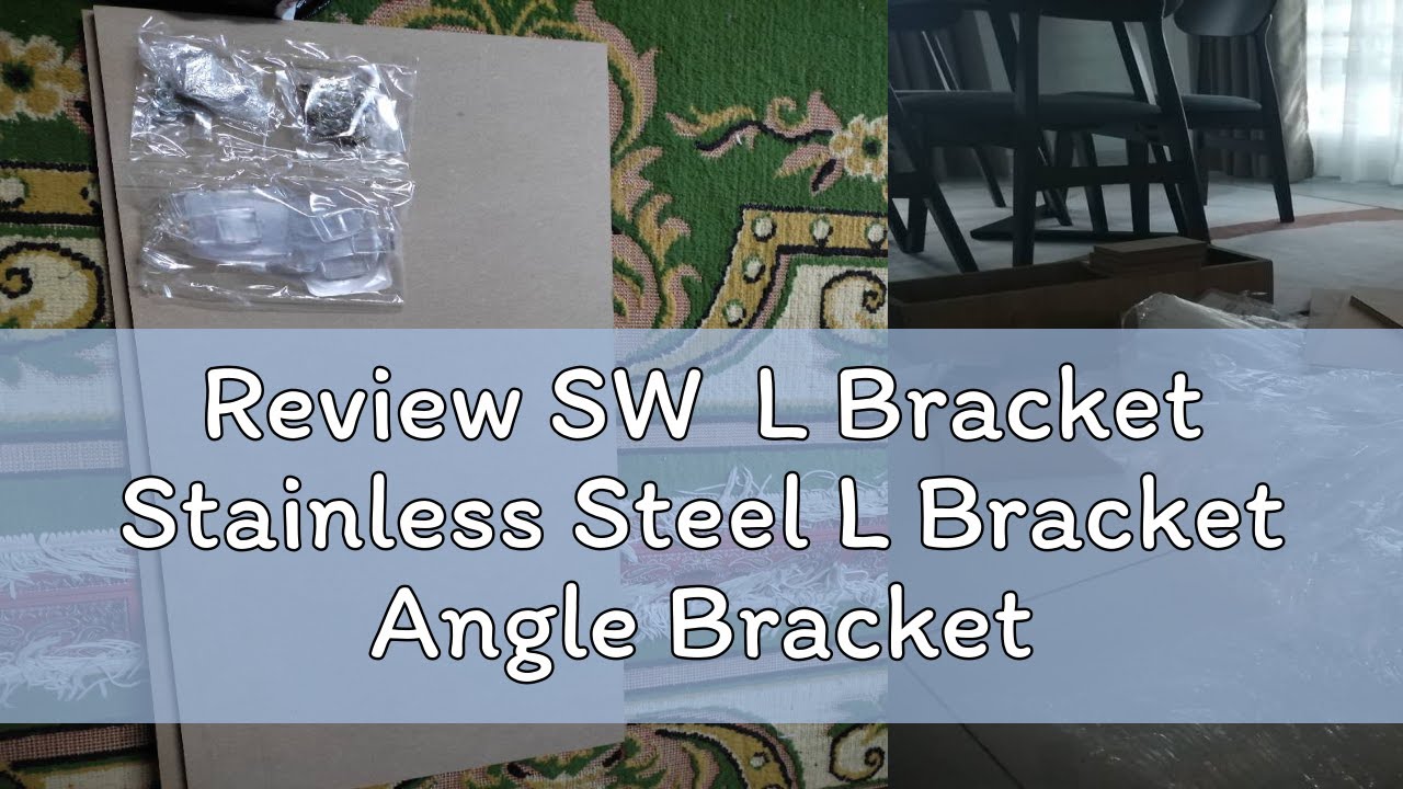 Review SW L Bracket Stainless Steel L Bracket Angle Bracket Sesiku L Rak Rack L Angle Bracket ...