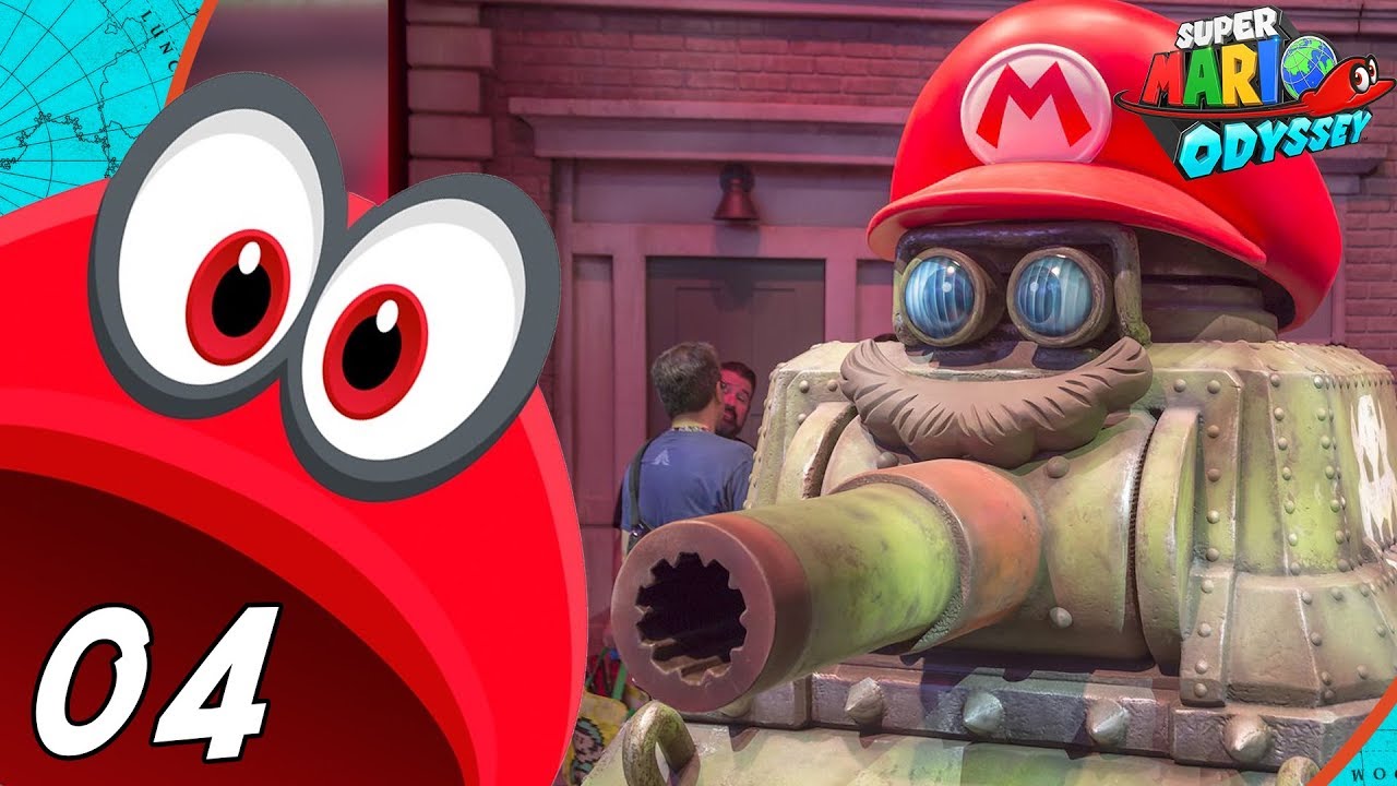MARIO SE CONVIERTE EN UN...TANQUE! | Super Mario Odyssey Parte 4 | Guia ...