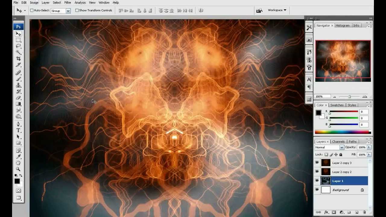 PXOD - Photoshop Abstract Wallpaper and Filters - YouTube