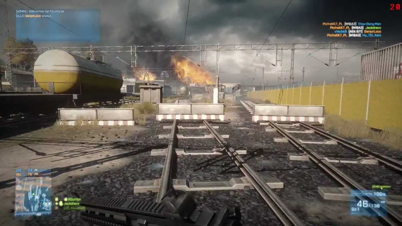 Battlefield 3 Multiplayer - on Intel HD Graphics 4000 Test - YouTube