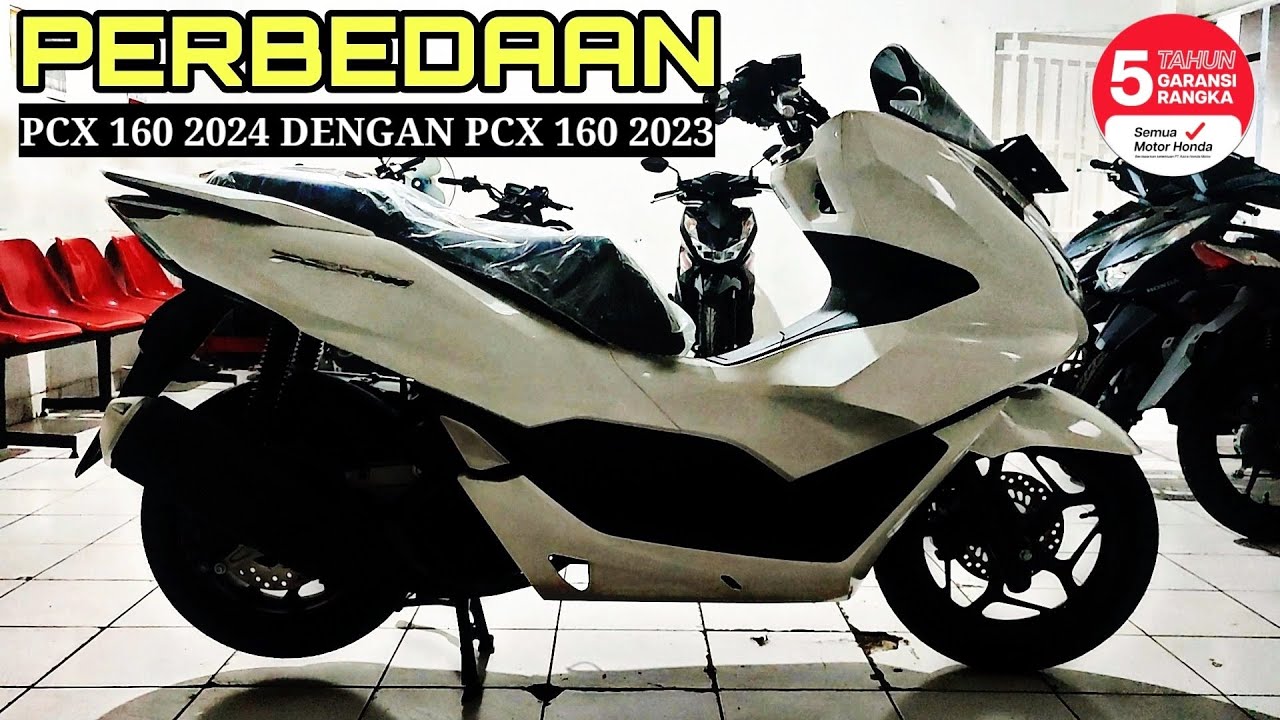 PERBEDAAN PCX 160 TERBARU 2024 DENGAN PCX 2023 DAN PERSAMAAN 🔥🔥🔥 - YouTube