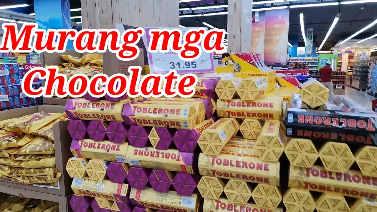 MURANG CHOCOLATE DITO SA RIYADH | PANGPASALUBONG | DITO LANG YAN SA ...