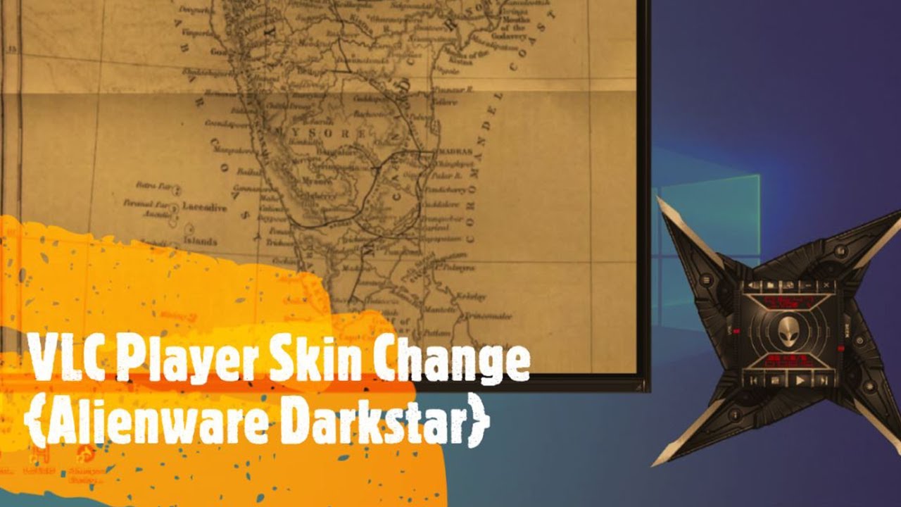 How to change skin in VLC Media player - Alienware Darkstar, iphone ...