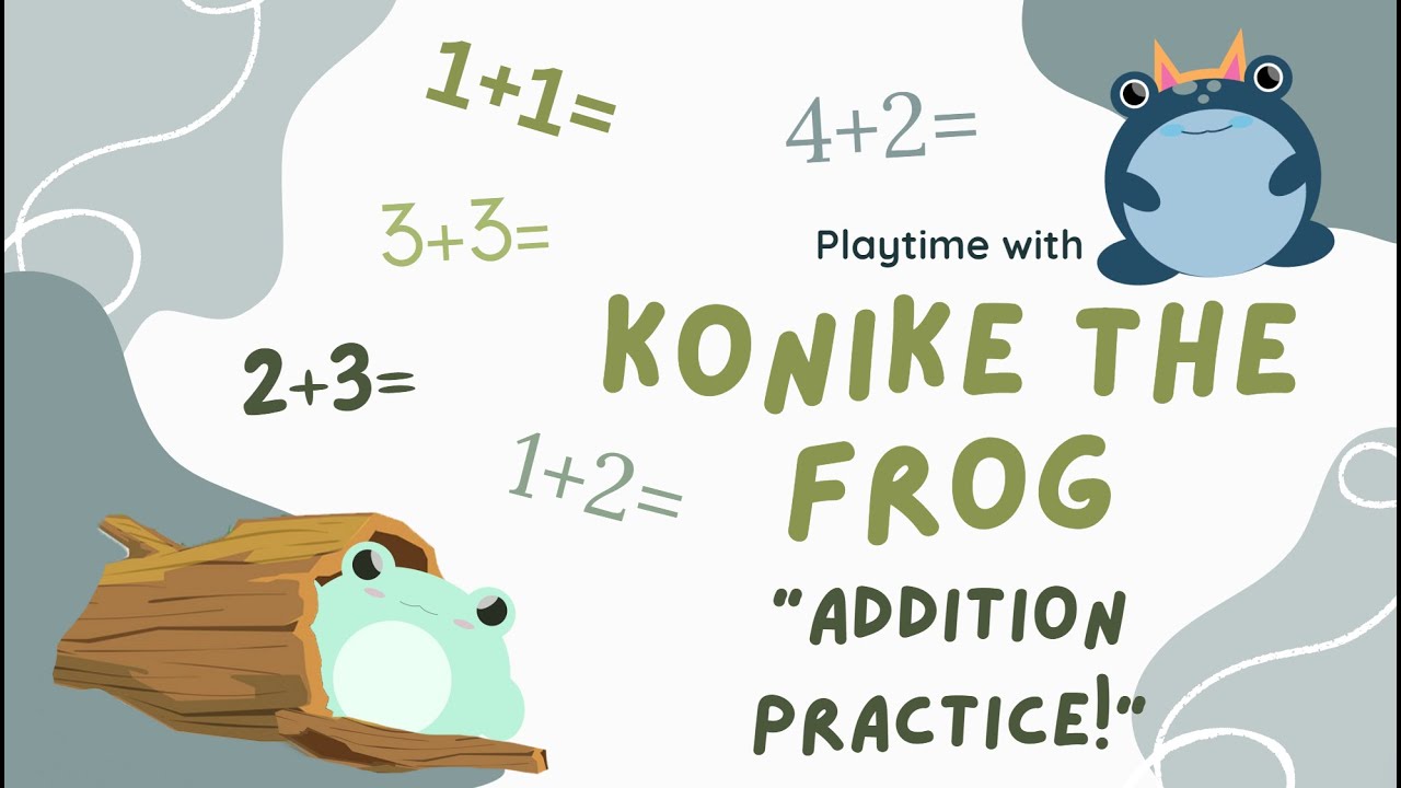 Basic Math Addition For Kids - Konike teaches Pre-K and Kindergarten ...