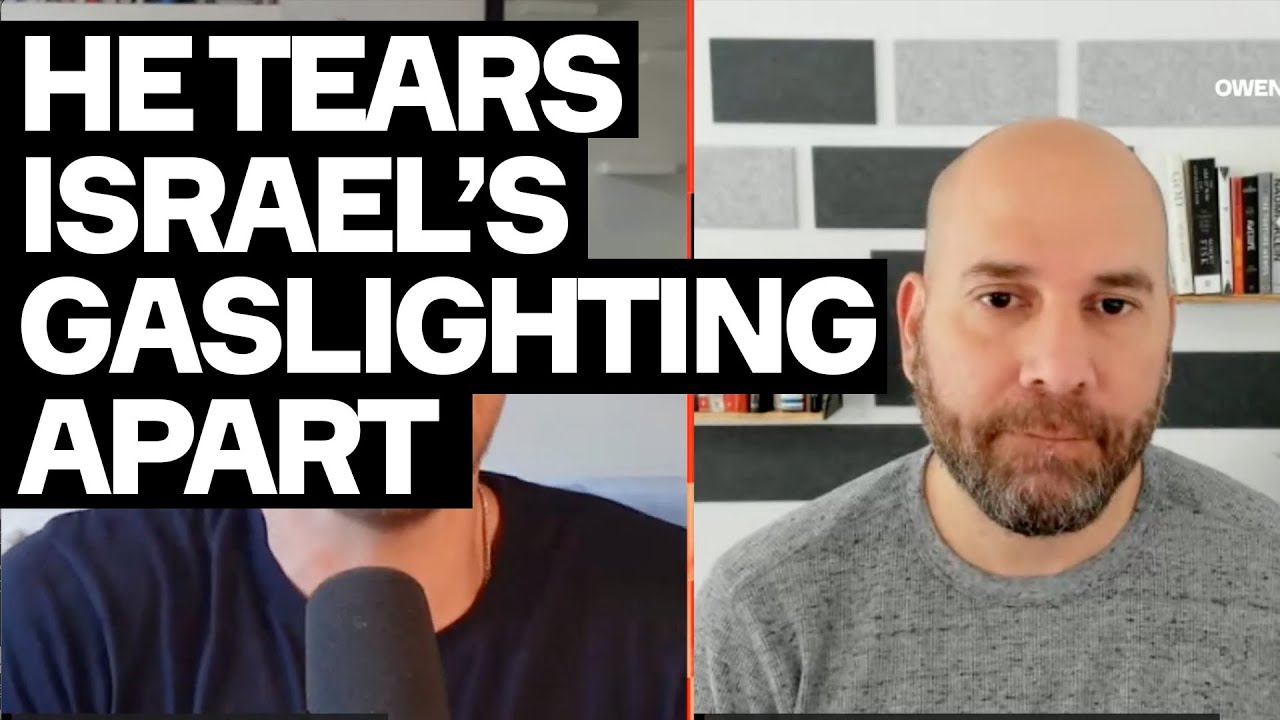 Israel's Gaslighting TORN APART By Palestinian-American Analyst - w ...