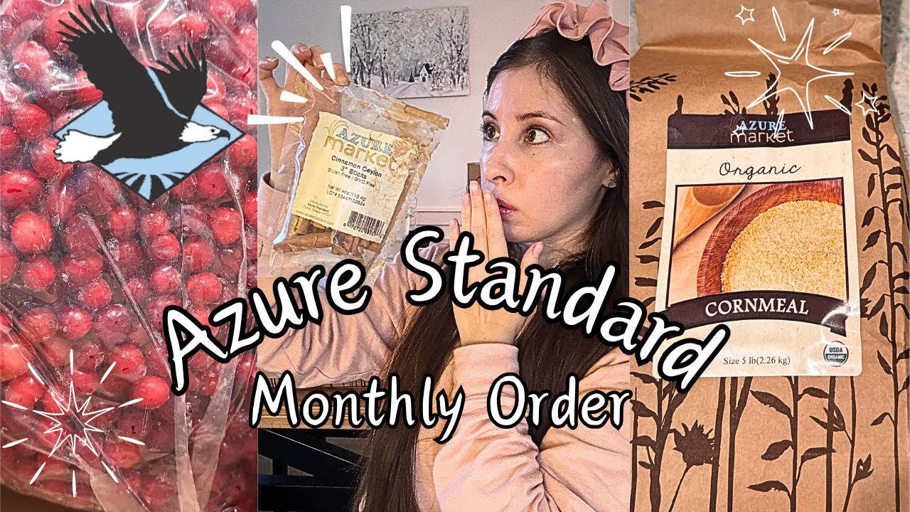 Azure Standard November Haul - Thanksgiving items and Spills - 25 lb ...