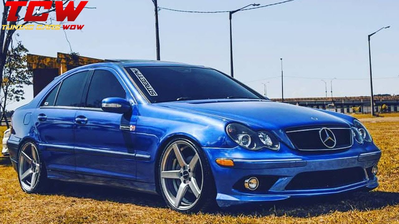 Mercedes Benz w203 Static on Rotiform Rims Project by Victor - YouTube