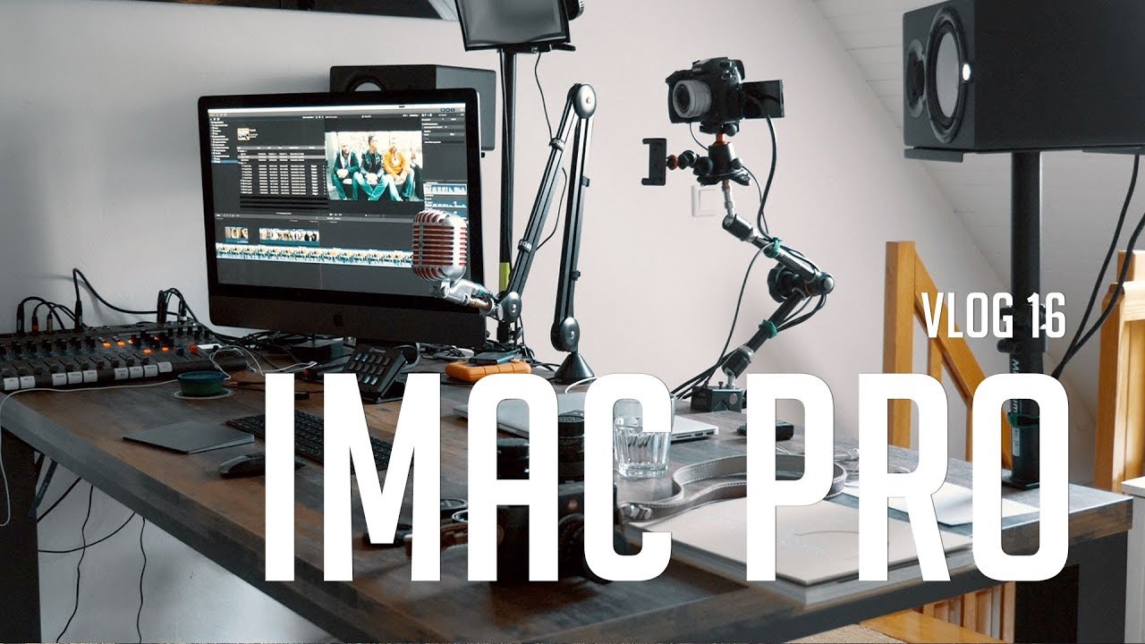 VLog 16 - iMac Pro Final Cut und Lightroom Performance - YouTube
