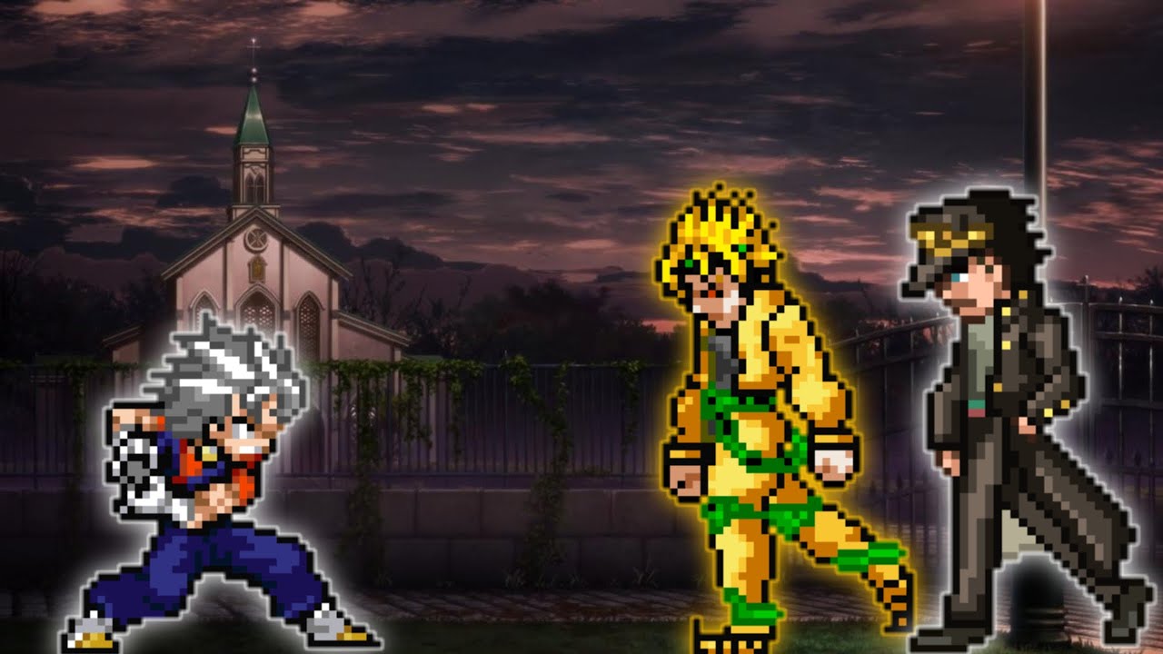 Vegito OP(All Form)(New) VS Dio K1 V2 & Jotaro K1 V2 in Jump Force ...