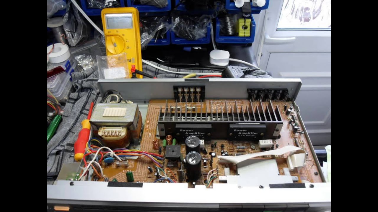 Hitachi AH 300 Amplifier Repair - YouTube