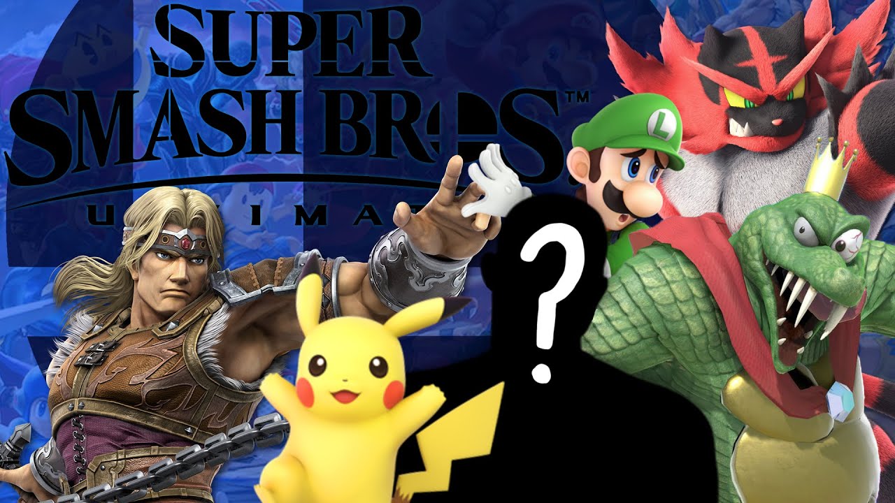 SUPER SMASH BROS ULTIMATE 𝘈𝘊𝘛𝘜𝘈𝘓 FINAL ROSTER - YouTube