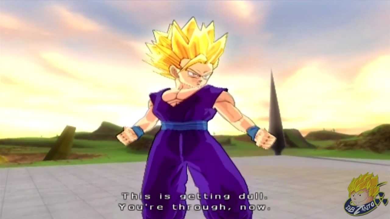 Dragon Ball Z Budokai Tenkaichi 3 - Story Mode SSJ2 Teen Gohan Vs Cell ...