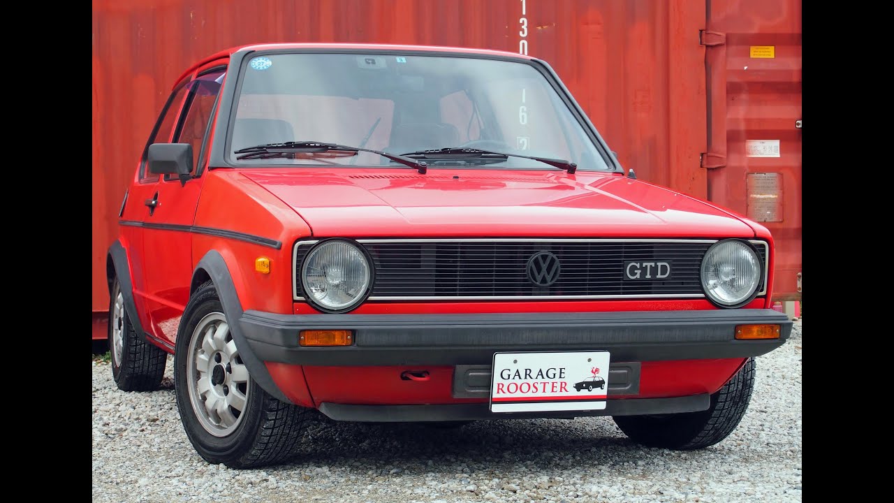 model 1984 VW Golf GTD MK1 - YouTube