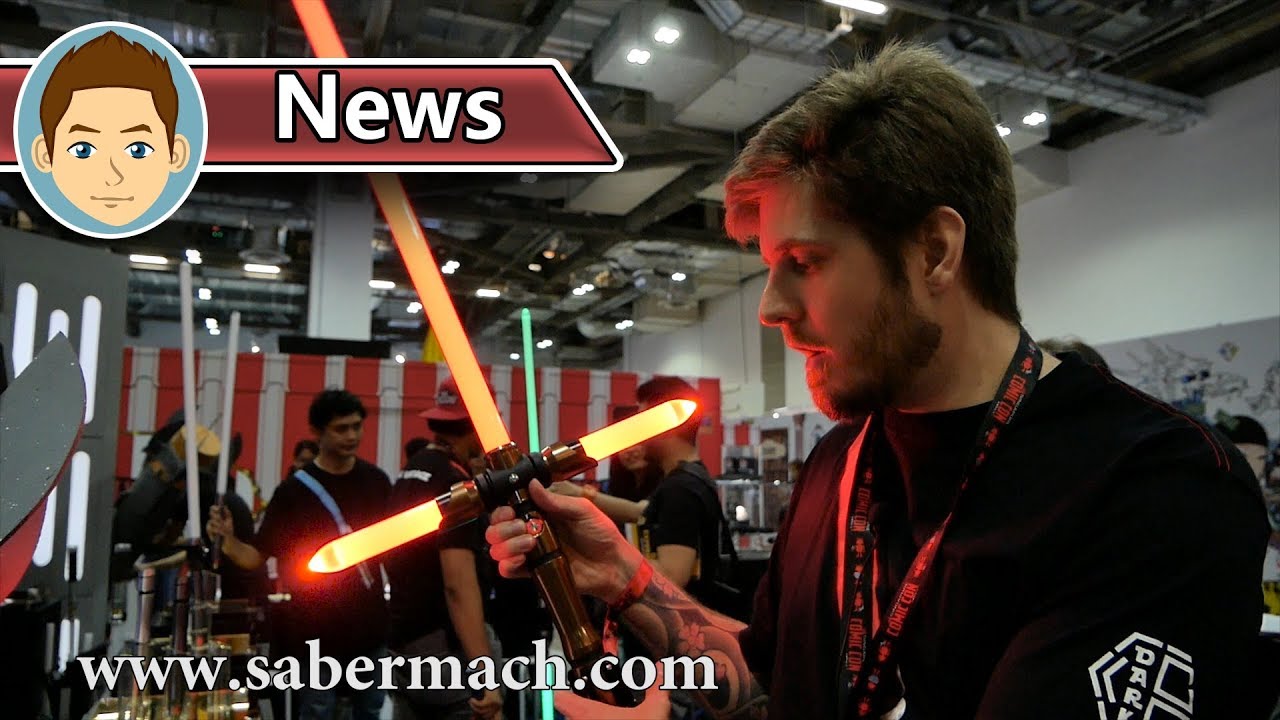 Sabermach Kryotek Crossguard overview. - YouTube