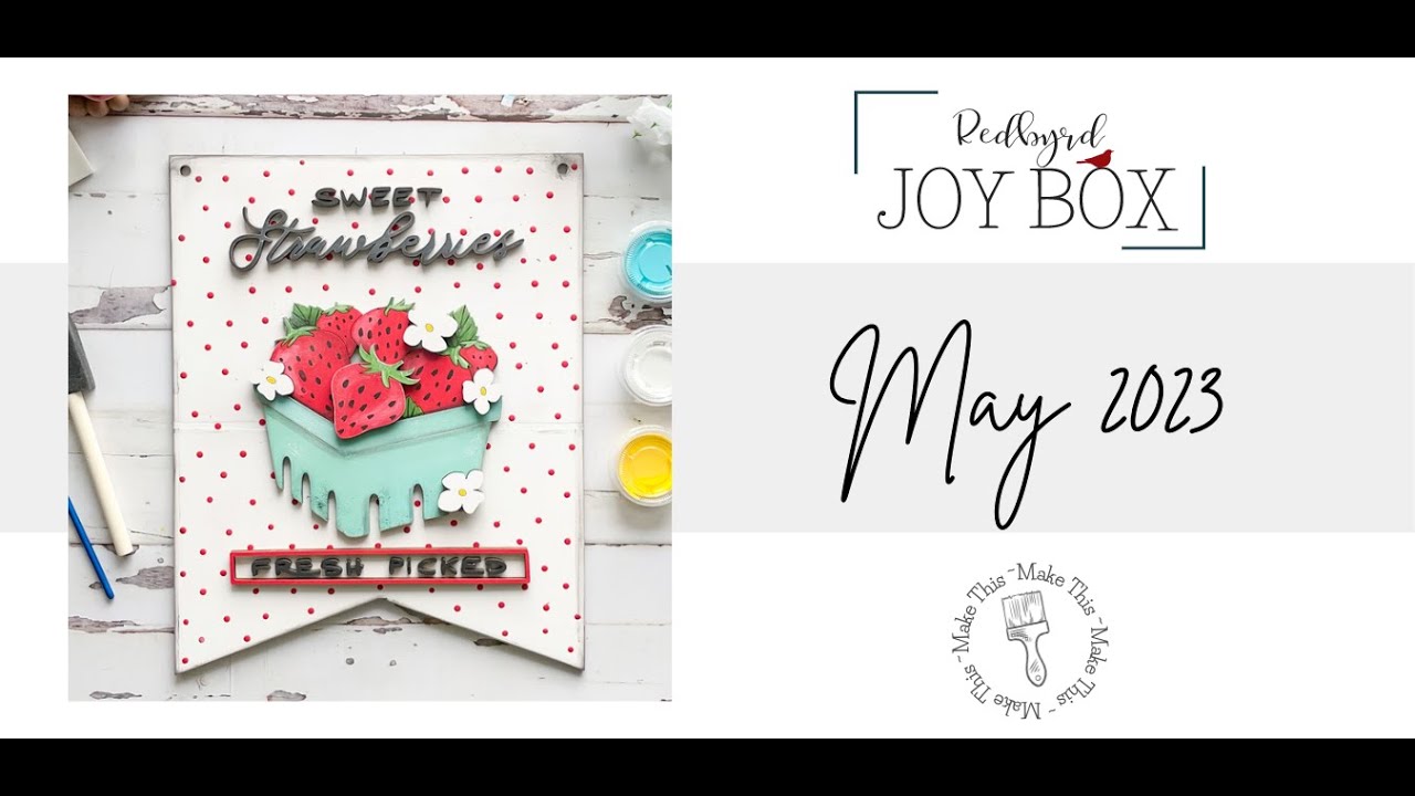 Joy Box May 2023 Tutorial - YouTube