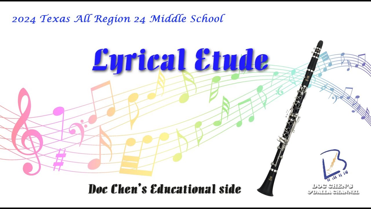 2024 Texas Region 24 Middle School Lyrical Etude - YouTube