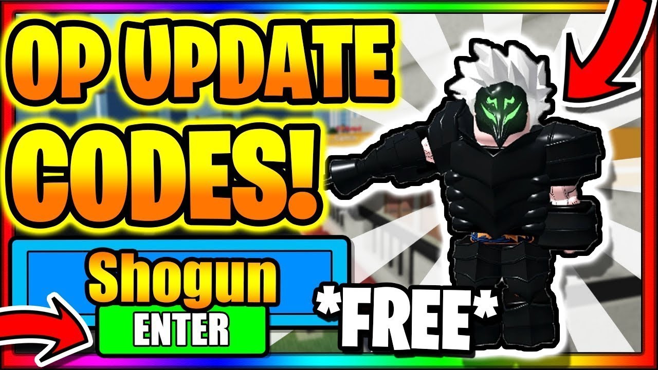 ALL *NEW* SECRET OP WORKING CODES! [SHOGUN ARATA + MORE UPDATE] Roblox ...