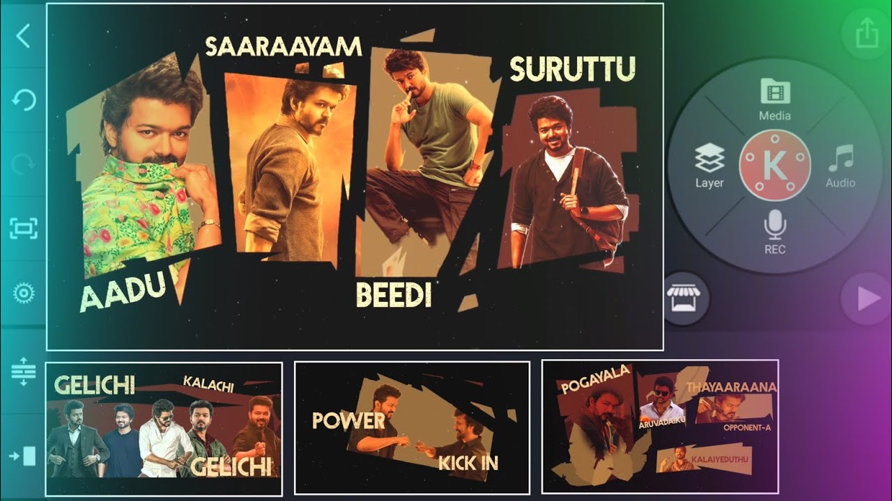 🔥😈 LEO Naa Ready Song Lyrics Status Video Editing Kinemaster Tamil | Luna Tech Tamil - YouTube