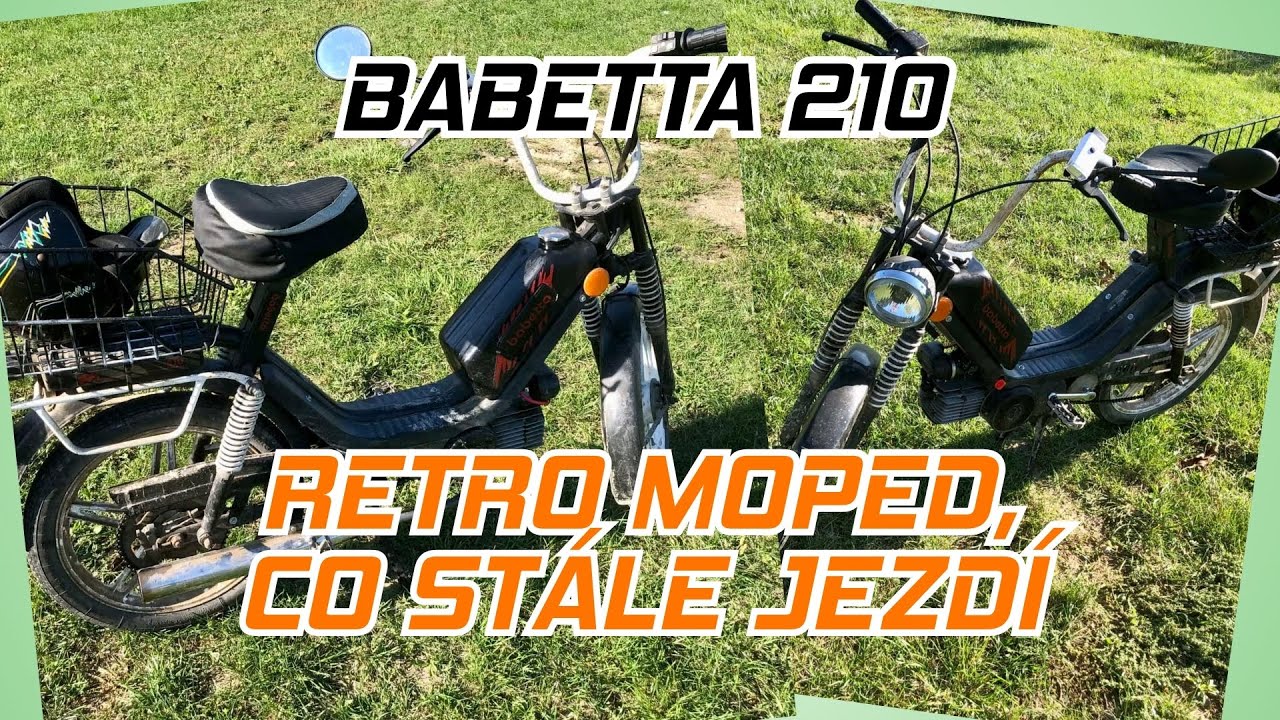 Babetta 210: z obyčejného mopedu retro-fenomén sběratelů - YouTube