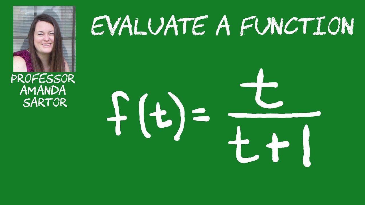 Evaluate a Rational Function - YouTube