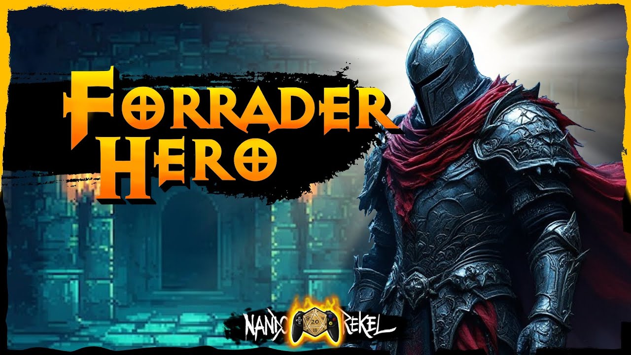 Um HEROI nunca RECUA! Roguelike em turnos SEM frescura | Forrader Hero ...