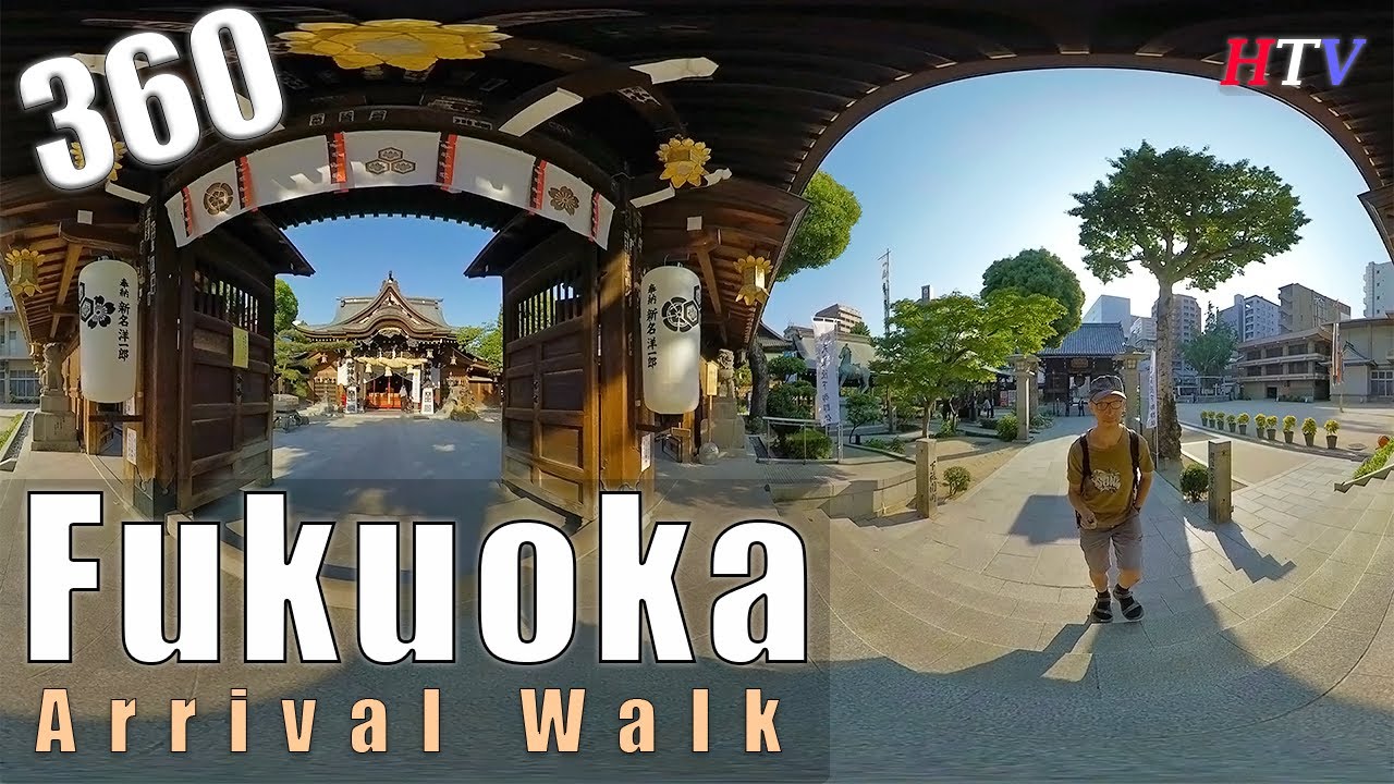 360VR Fukuoka,Japan-Arrival 2019 - YouTube