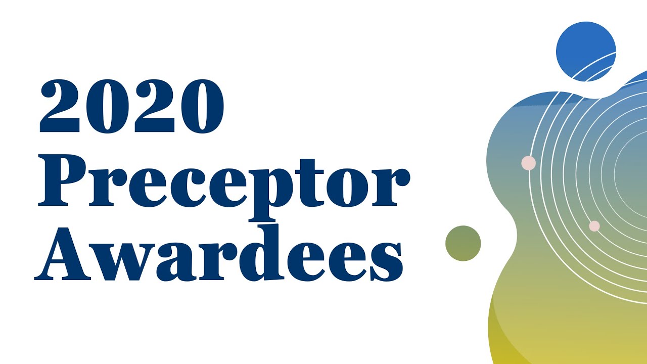 Yale Nursing 2020 Preceptor Awards - YouTube