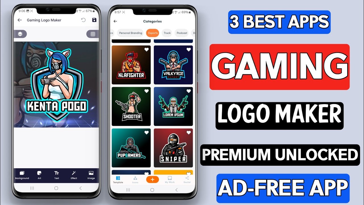 3 Best Gaming Logo Maker Apps For Android - YouTube