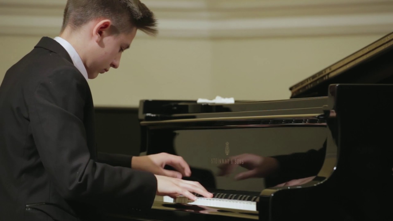 Roko Matijević plays Toccata in A minor by I.Berkovič - YouTube