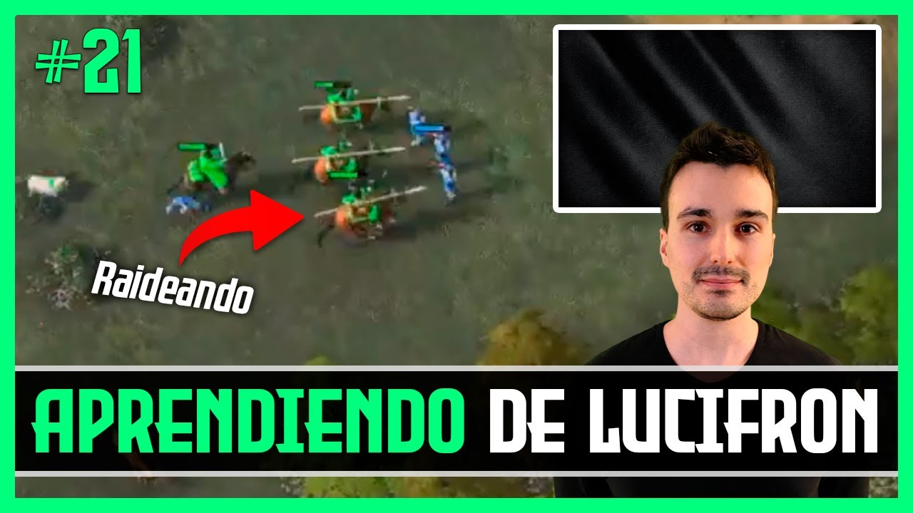 🧑‍🎓 APRENDIENDO de LUCIFRON con ABASIDAS #21 | Aula AGE OF EMPIRES 4 ...