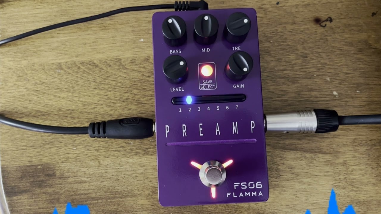 Flamma FS06 Preamp Walk Through - YouTube