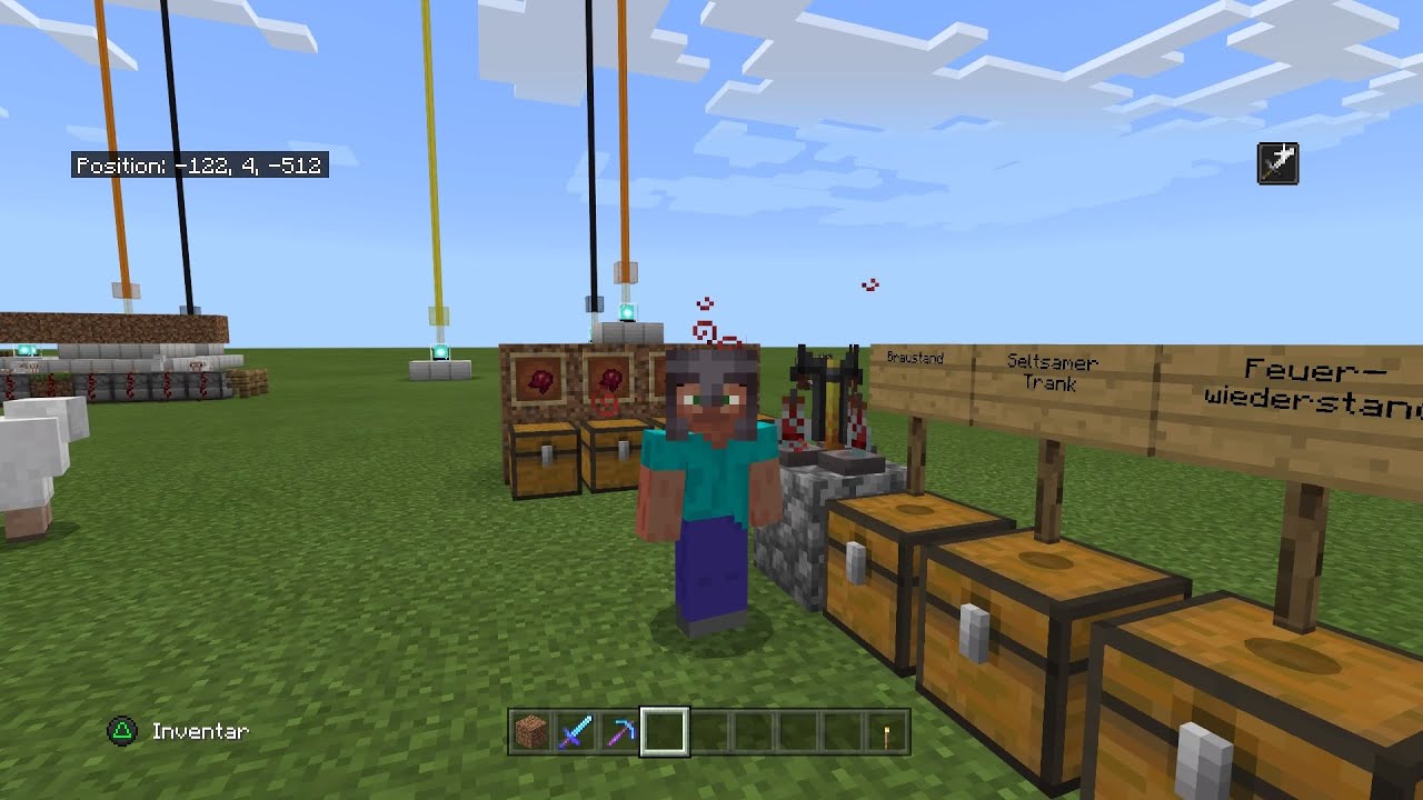 Minecraft PS4 - Tränke brauen - Tipps und Tricks - YouTube