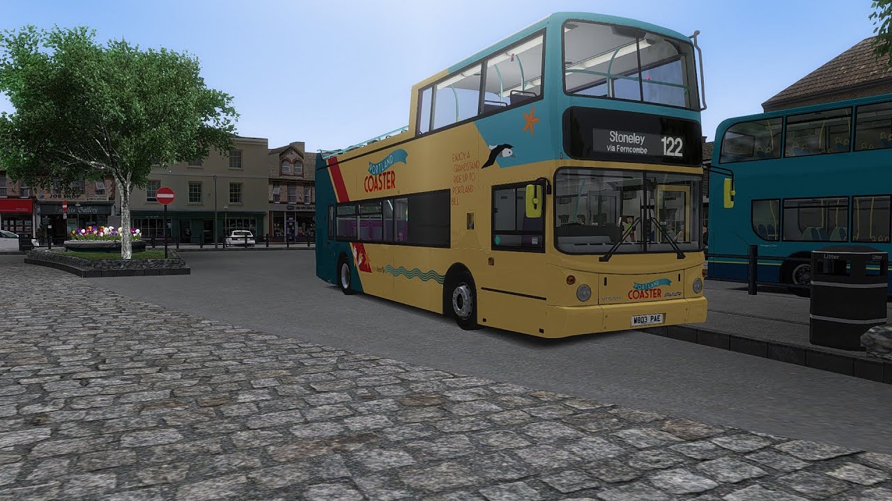OMSI 2 - First Bus - Westcountry 3 - Volvo B7TL ALX 400 Open Top - YouTube
