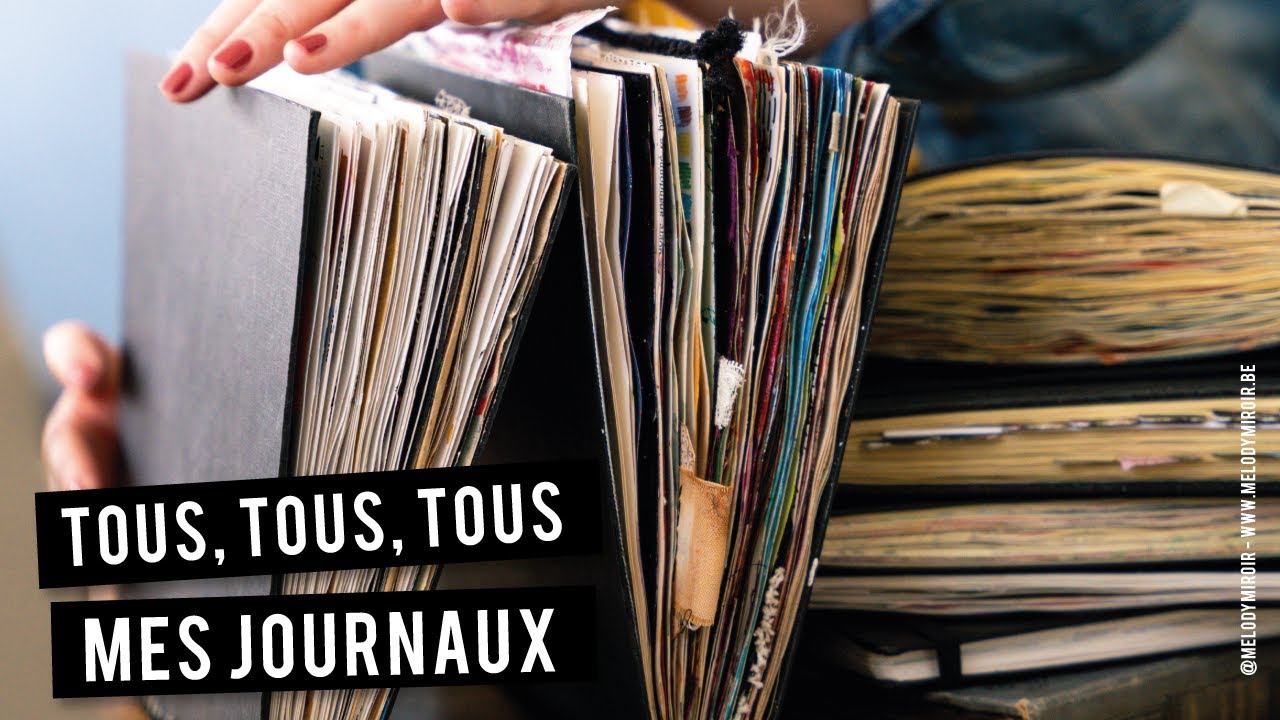 Art journal, tarot journal, journal intime... tous mes journaux ! - YouTube