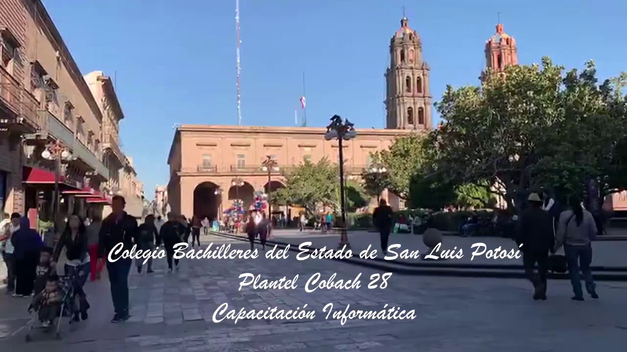 Un día en el centro de San Luis Potosí - YouTube