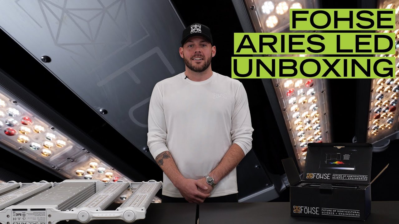 FOHSE Aries 640W LED Grow Light Unboxing and Review - YouTube