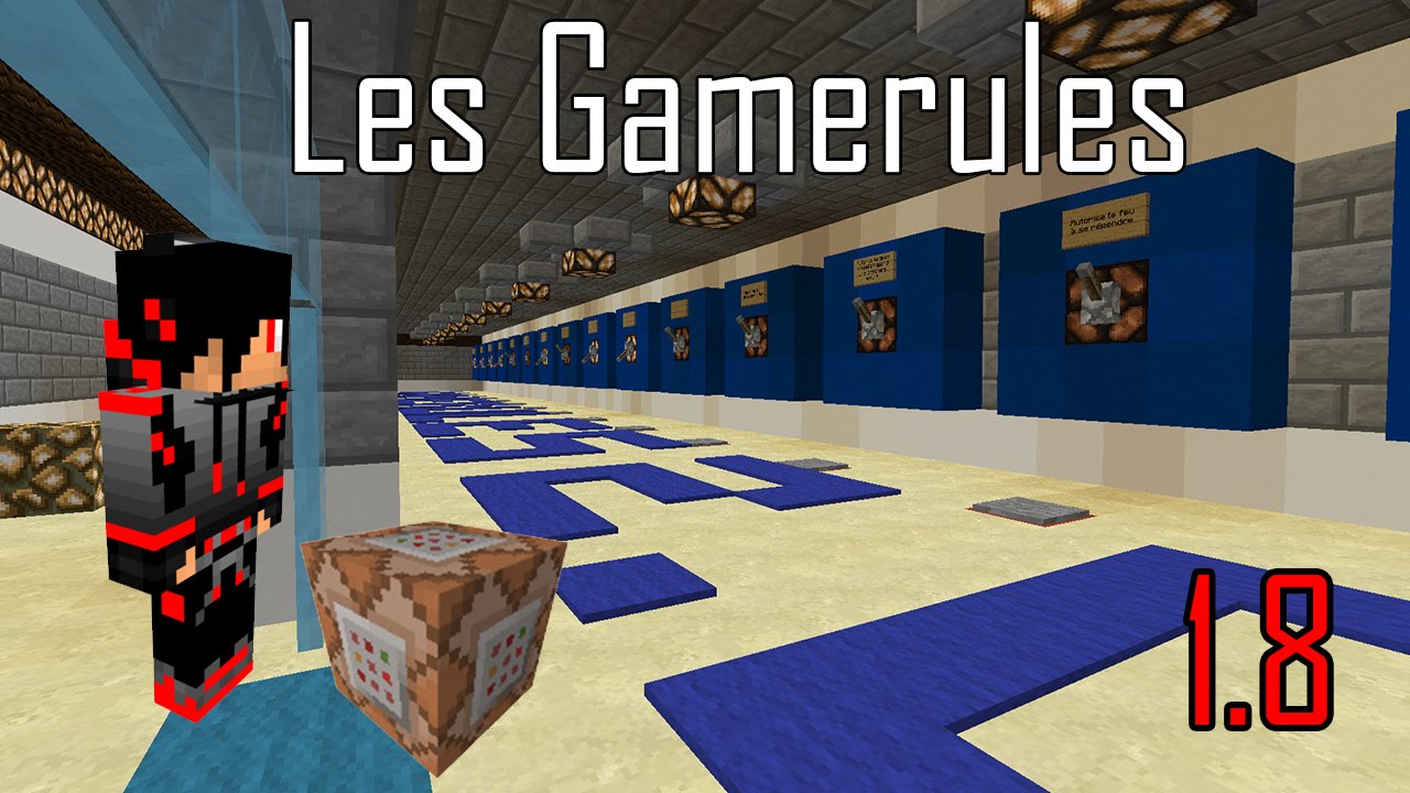 Tuto FR Map Commands Blocks 1.8/1.9 - Episode 1 - Gamerules - YouTube