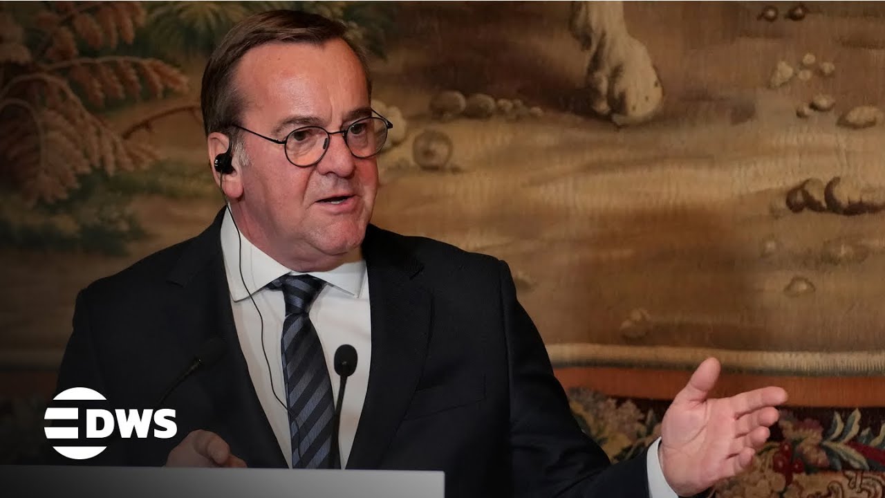JUST IN: German Defense Minister Pistorius Speak in Washington on U.S ...