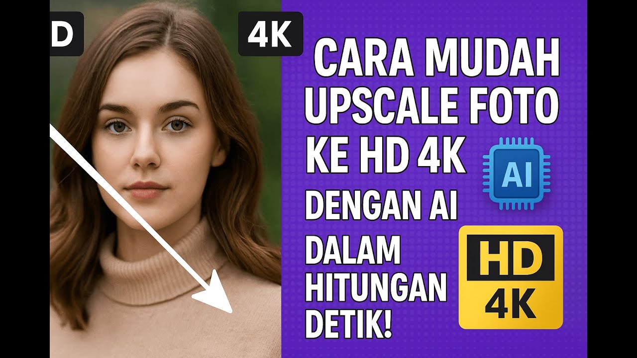 Cara Mudah Upscale Gambar ke HD 4K dengan AI untuk Hasil Profesional ...