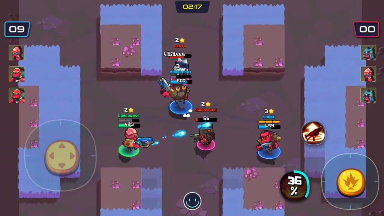 Boom Arena : Free Game MOBA Brawler Strike Go Gameplay - YouTube