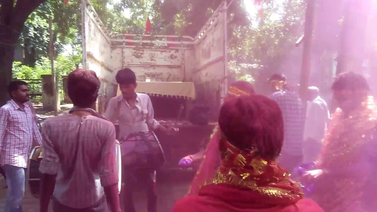 Hamirpur Maudaha Dam colony Navratri - YouTube