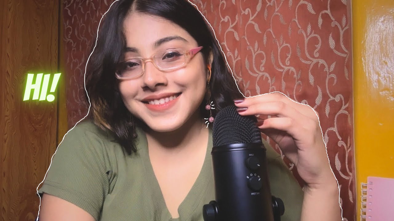 My 1st AWKWARD Introduction ASMR Video | With Mic Brushing - YouTube
