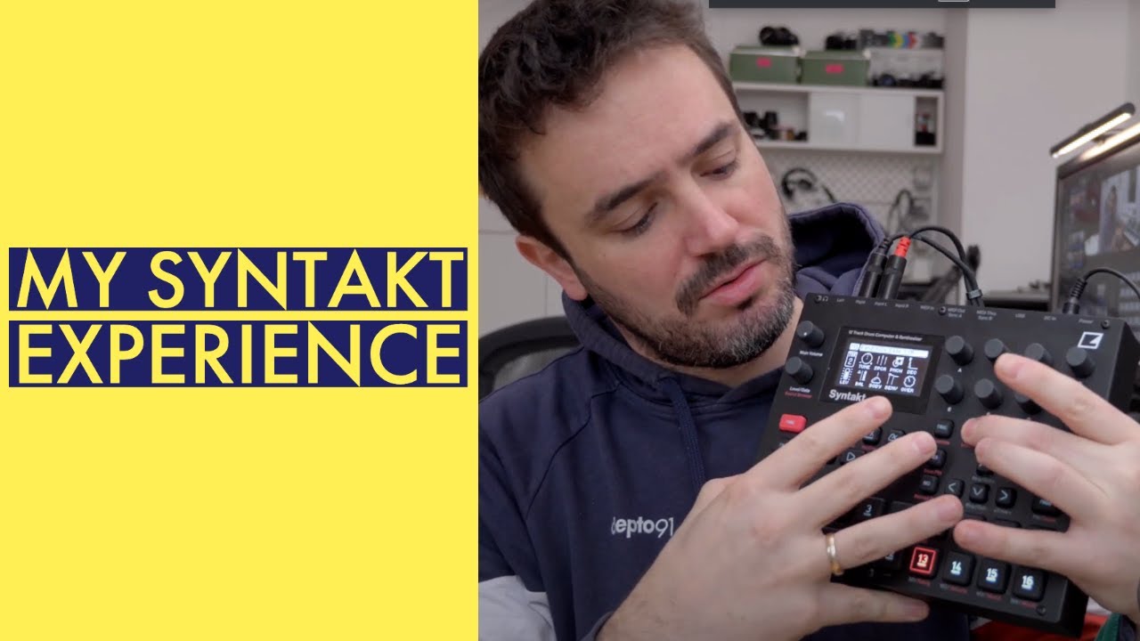 The first 2 weeks with my new Syntakt - YouTube