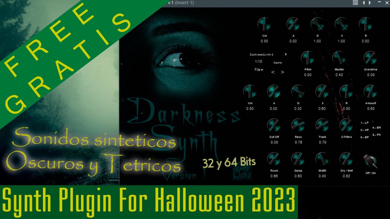 Darkness Synth V.1 - Free VST Plugin 2023 - YouTube