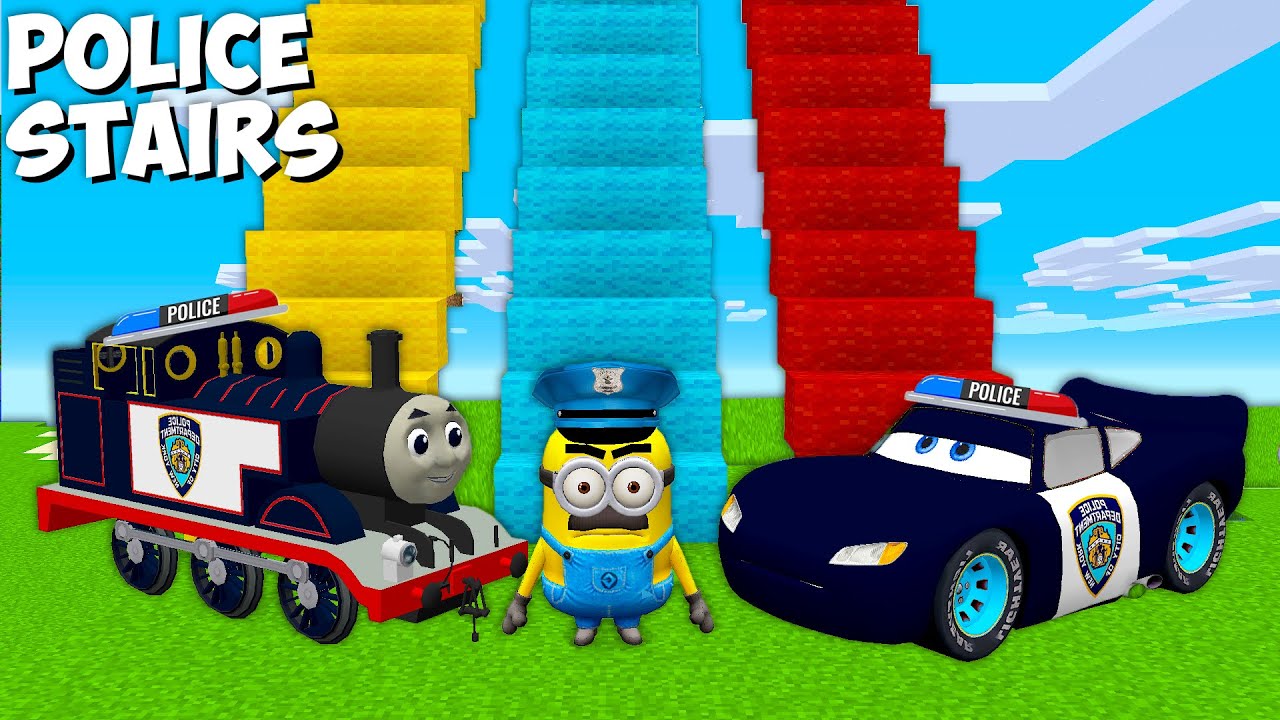 What is the HIGHEST STAIRCASE POLICE THOMAS AND POLICE MINION AND ...
