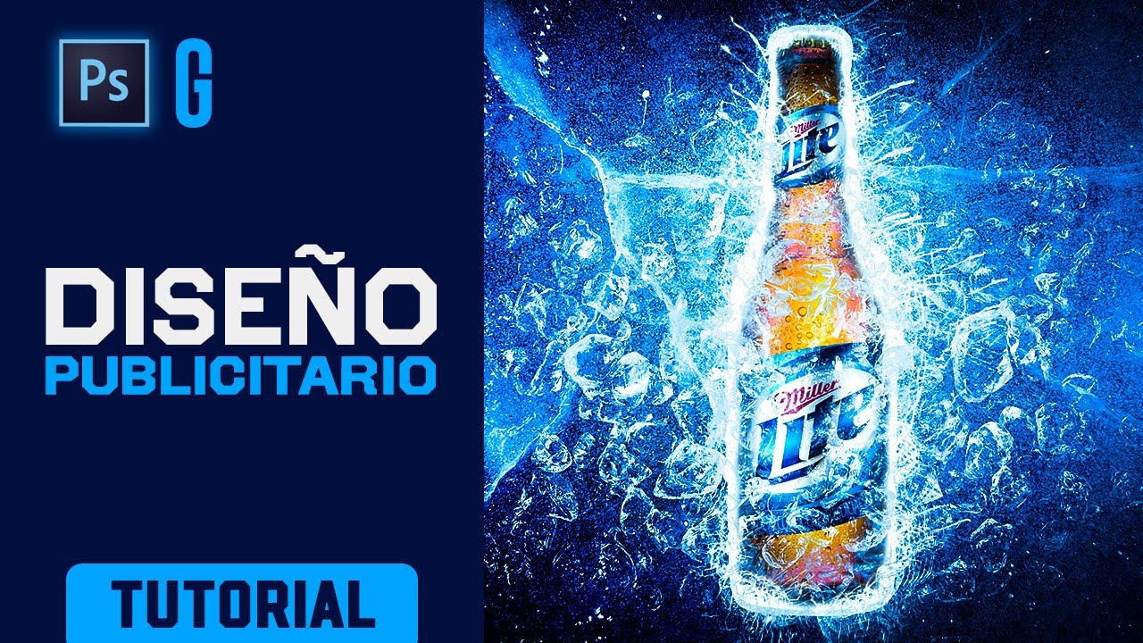 Photoshop Tutorial | Diseño Publicitario Paso a Paso | Advertising ...
