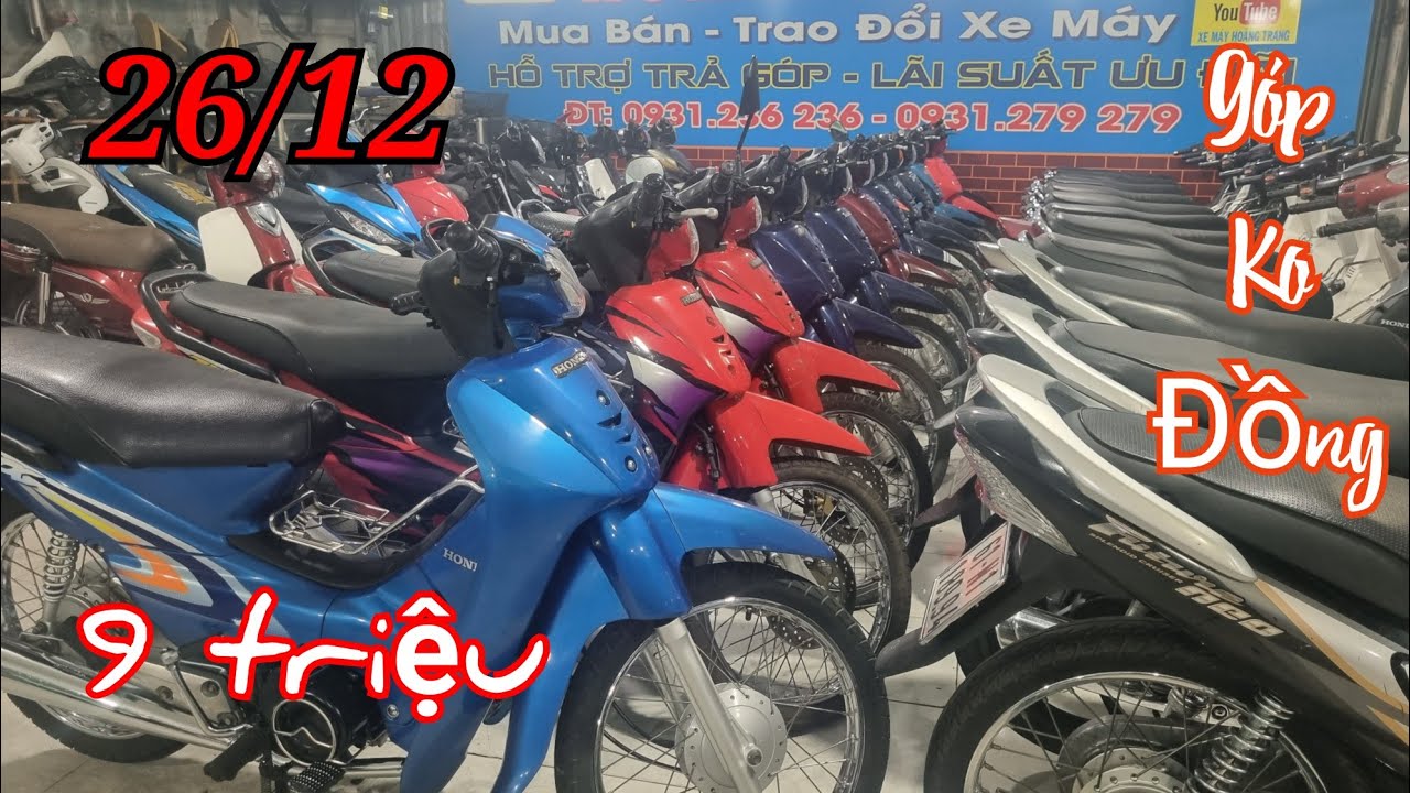 Xe Máy Hoàng Trang, review xe tại cửa hàng 26/12 - YouTube